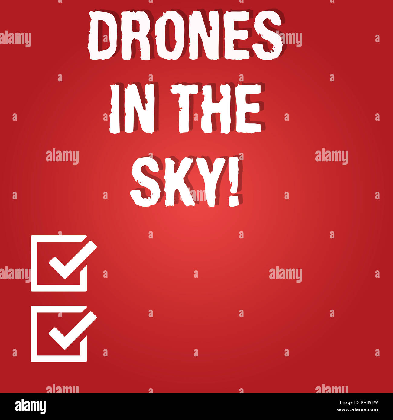 Word writing text Drones In The Sky. Business concept for Aerial ...