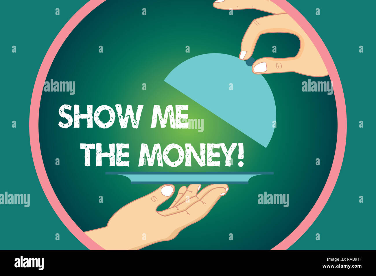 Word writing text Show Me The Money. Business concept for Showing the ...