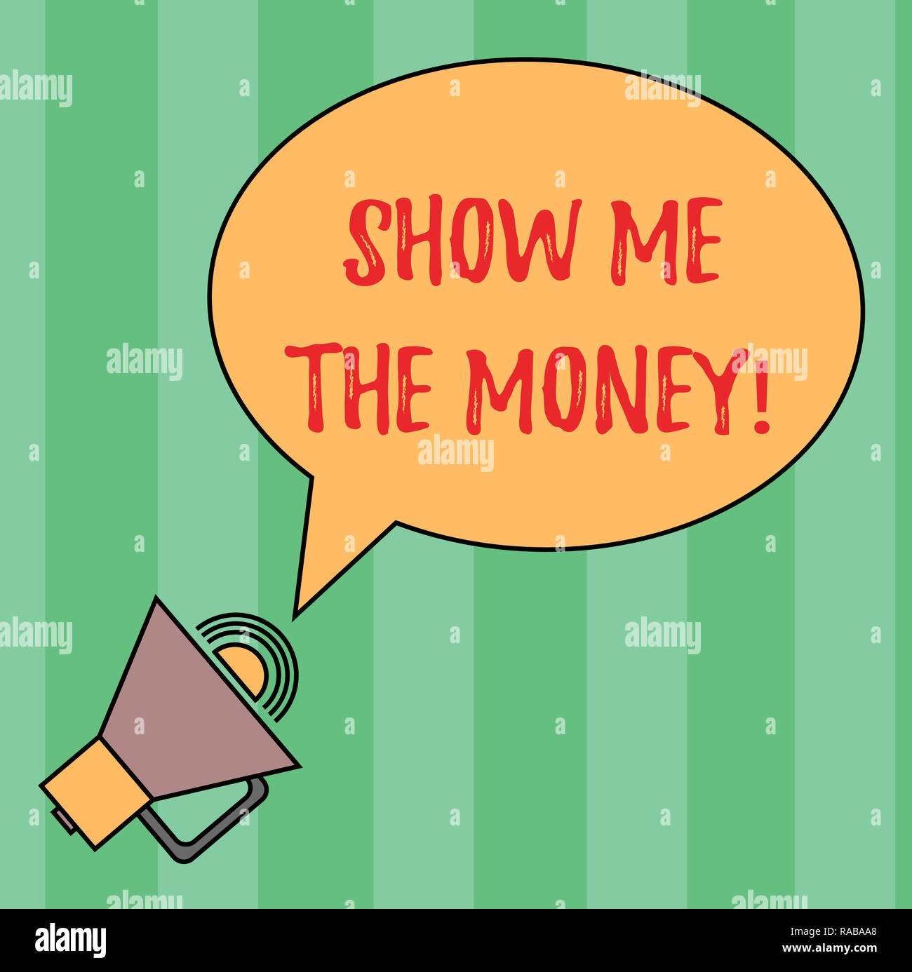 Writing note showing Show Me The Money. Business photo showcasing ...