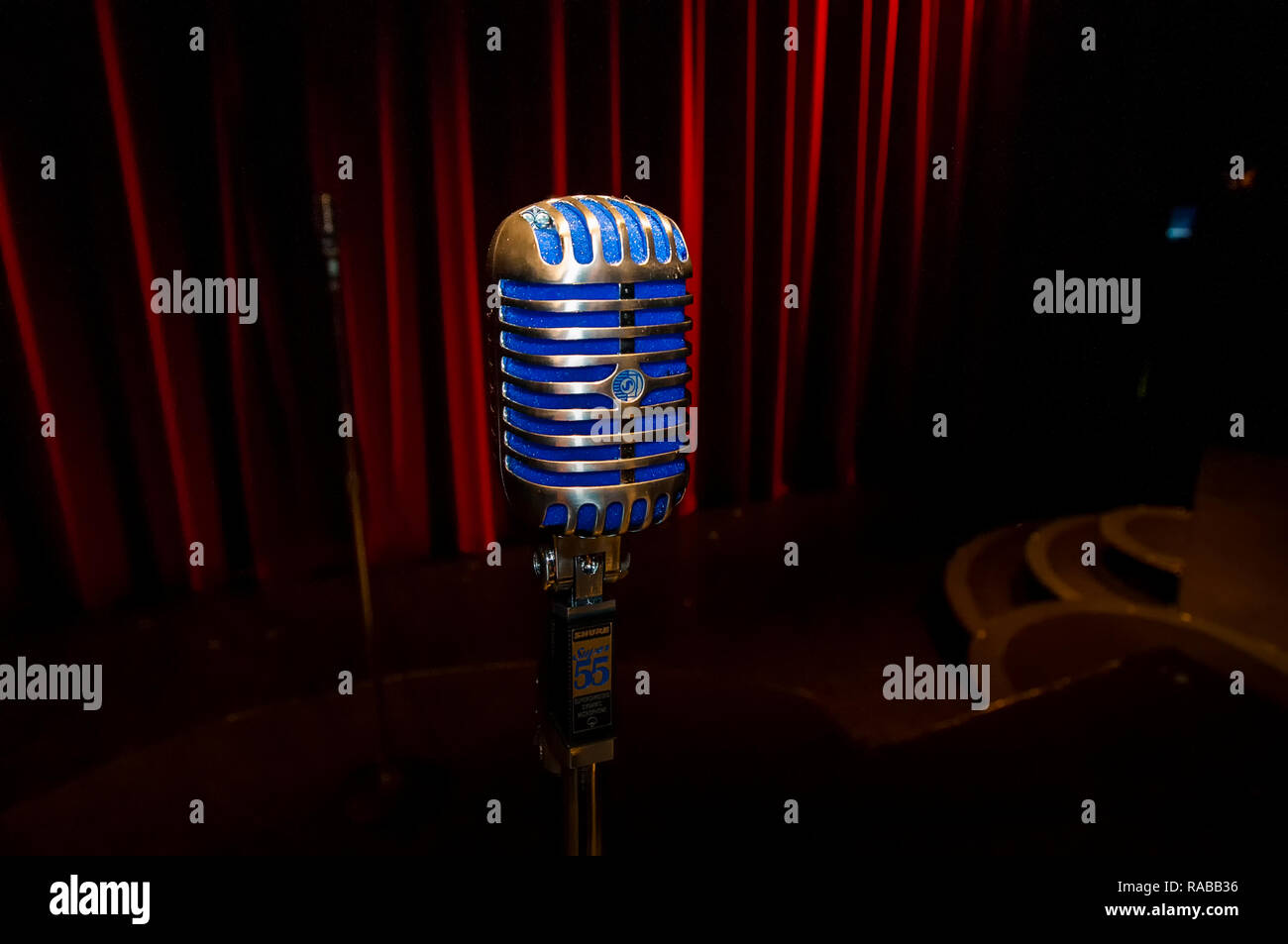 Shure Super 55, Mic, microphone Stock Photo - Alamy