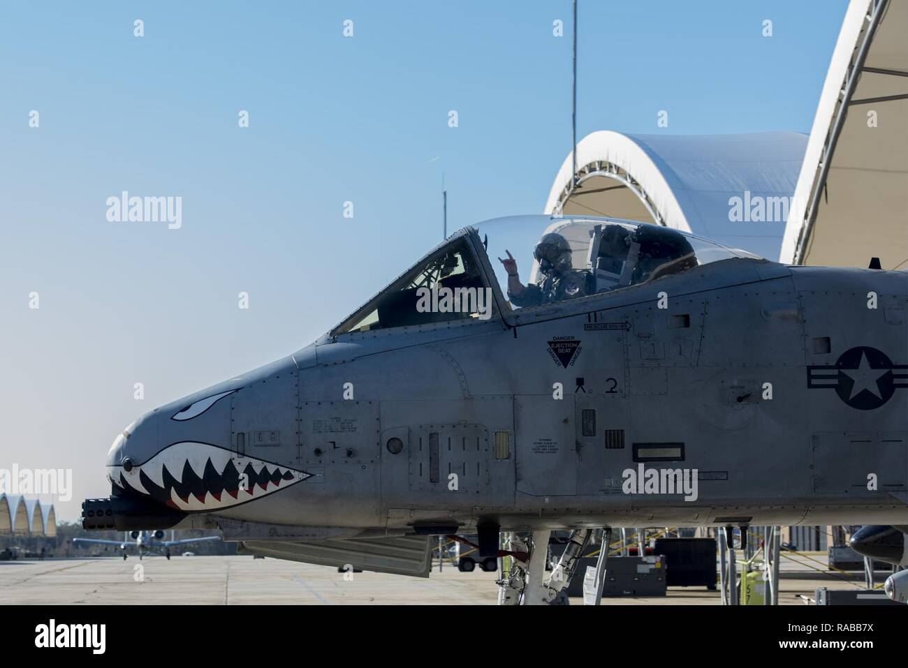 Capt. Andrew Nemethy, 74th Fighter Squadron A-10C Thunderbolt II pilot ...