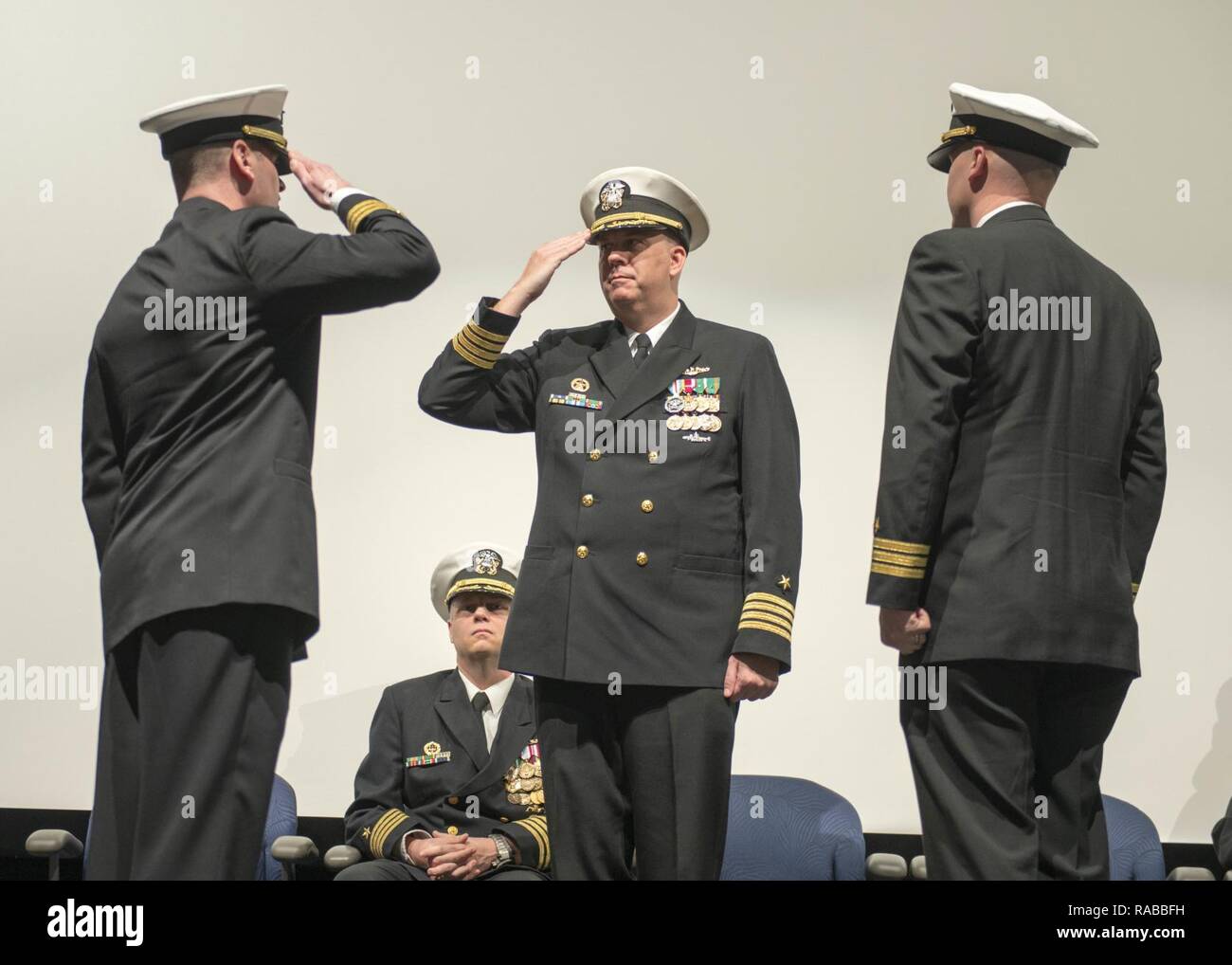 KEYPORT, Wash. (Jan. 13, 2017) Cmdr. John Cage, from Jefferson City ...