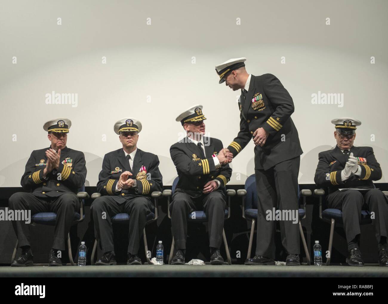 KEYPORT, Wash. (Jan. 13, 2017) Cmdr. Steven Everhart, from Great Falls ...