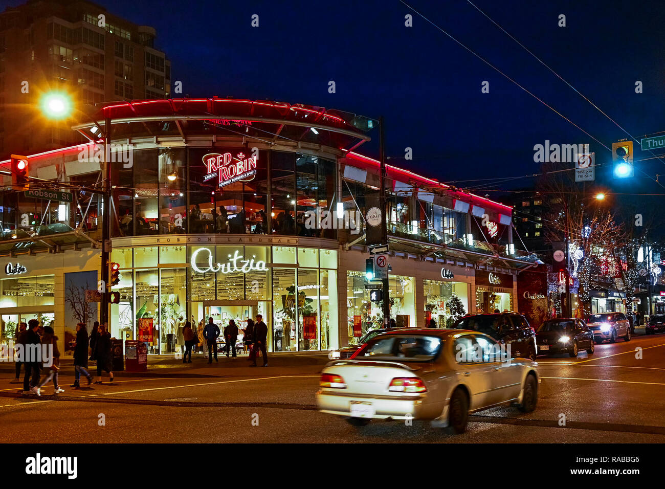 Busy Night Time Street High Resolution Stock Photography and Images - Alamy