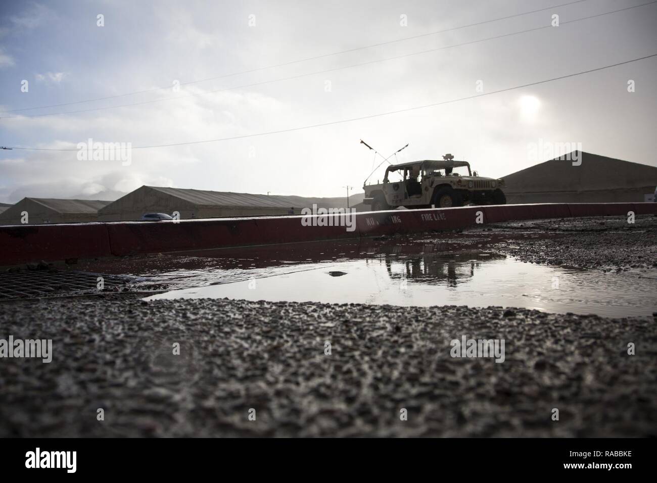 Military exercises in rain hi-res stock photography and images - Alamy