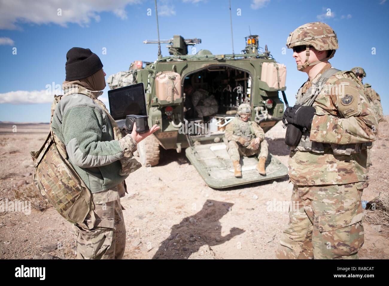Spc. Tracy McKithern, 982nd Combat Camera Company (Airborne), 359th ...