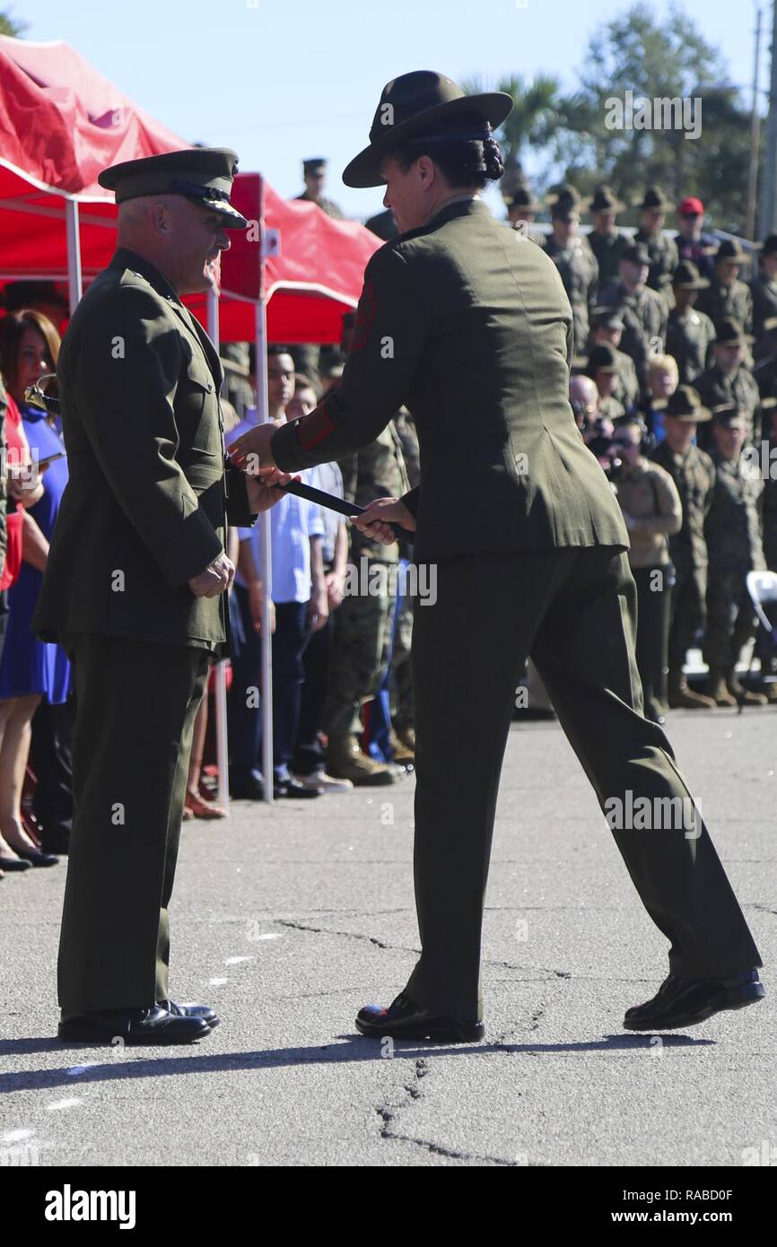 U.S. Marine Corps Brig. Gen. Austin E. Renforth, the Commanding General ...