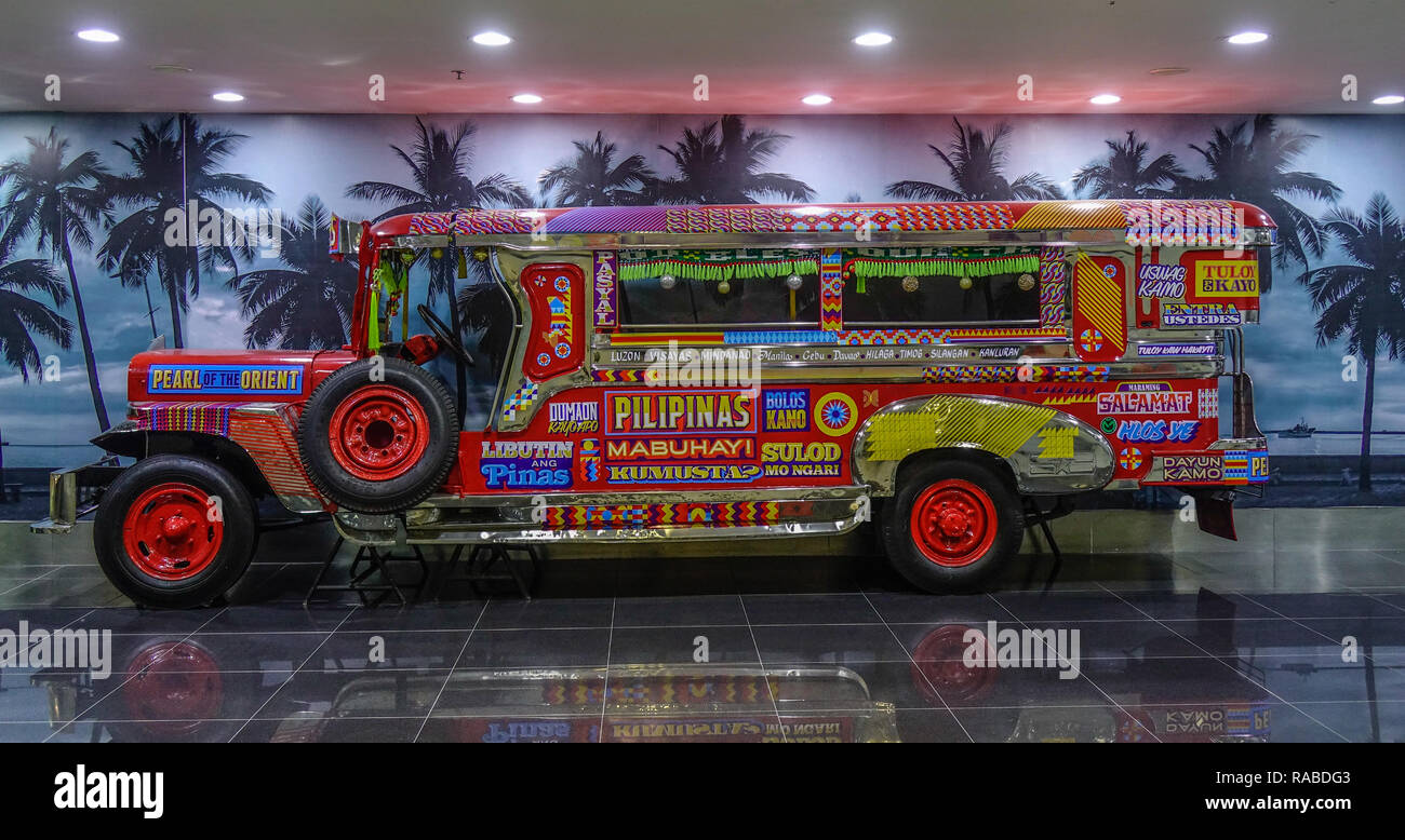 Colorful jeepneys in philippines hi-res stock photography and images ...