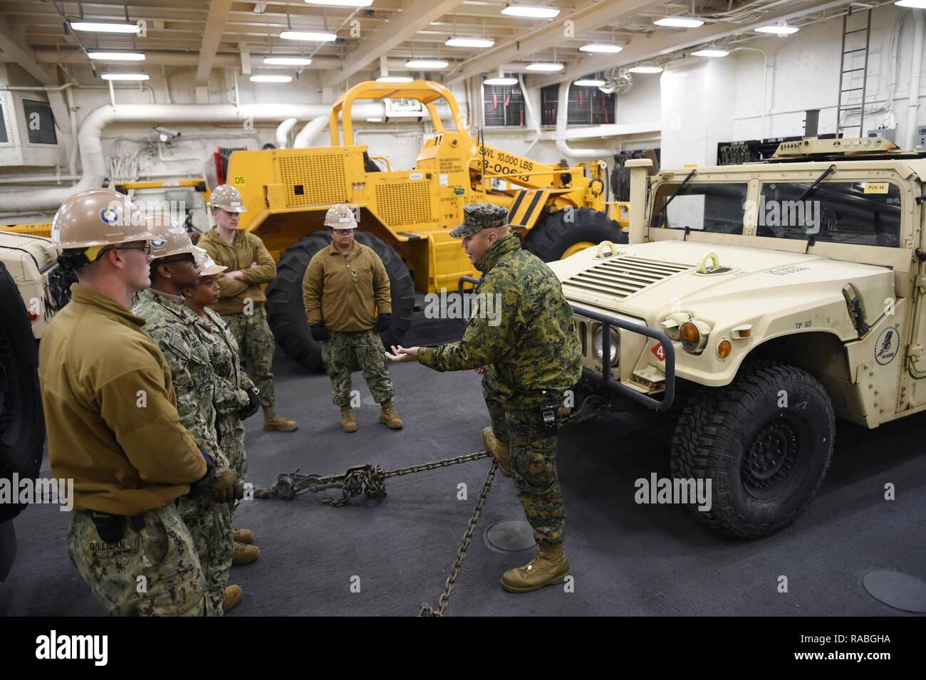 PORT HUENEME, Calif. (Jan. 26, 2017) - Gunnery Sgt. Tim Tran, assigned ...