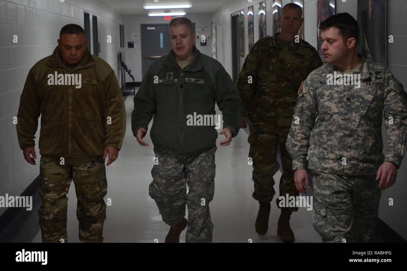 U.S. Army Reserve Brig. Gen. Jose Burgos (left) and 1st Lt. Tim Hansen ...