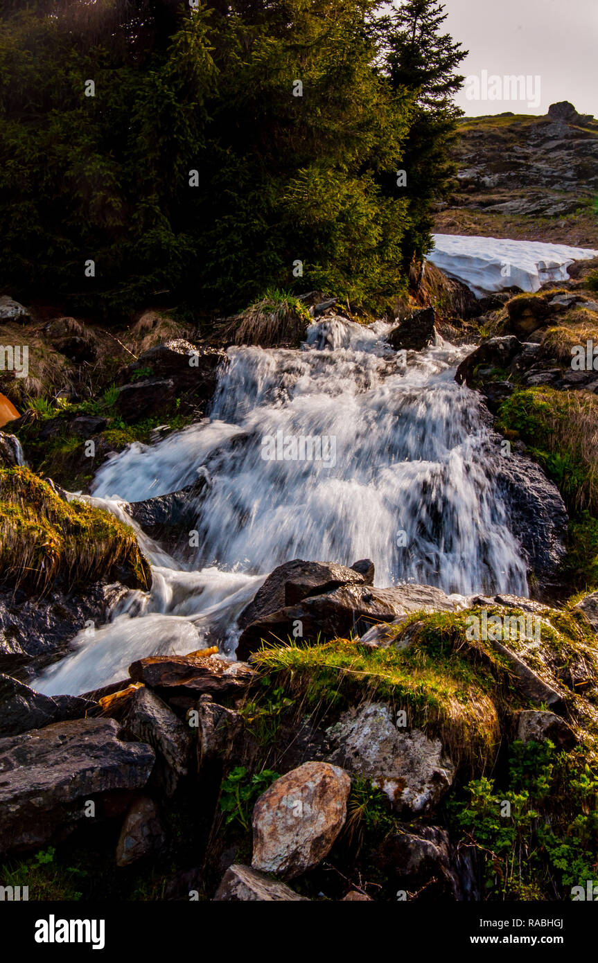 Mountain stream natural landscape at Vranica in Bosnia and Herzegovina ...