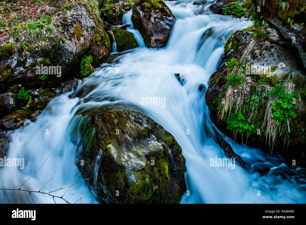 Mountain stream natural landscape at Vranica in Bosnia and Herzegovina ...