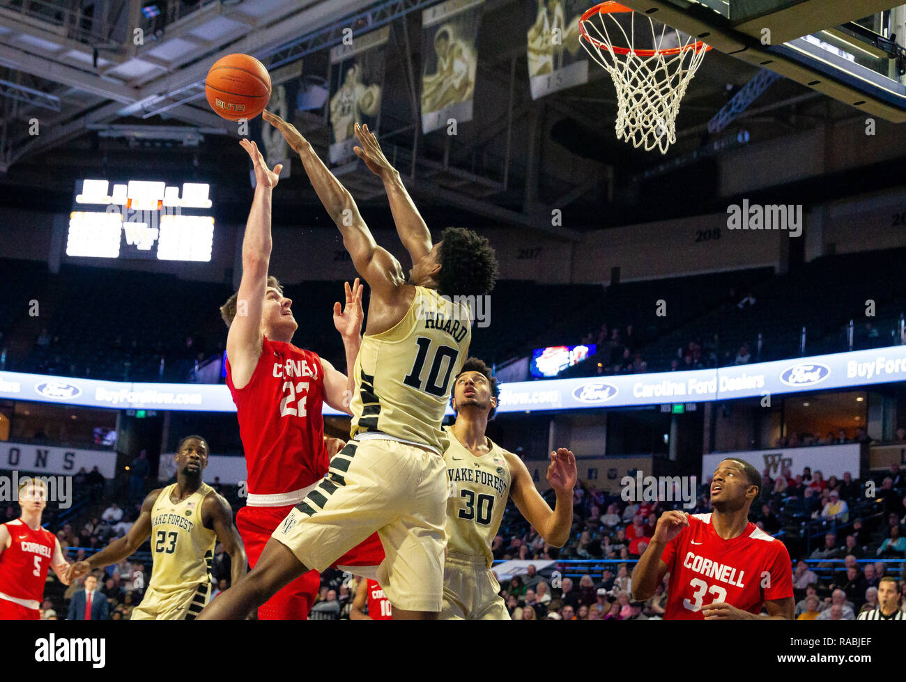 Cornell big red mens basketball hi-res stock photography and images - Alamy