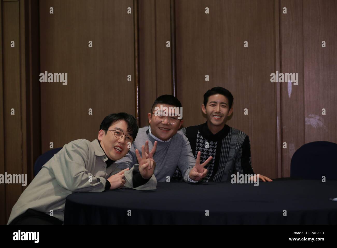 Seoul, Korea. 02nd Jan, 2019. Cho Sae-ho, Hwang Kwang Hee and Chang-hie ...