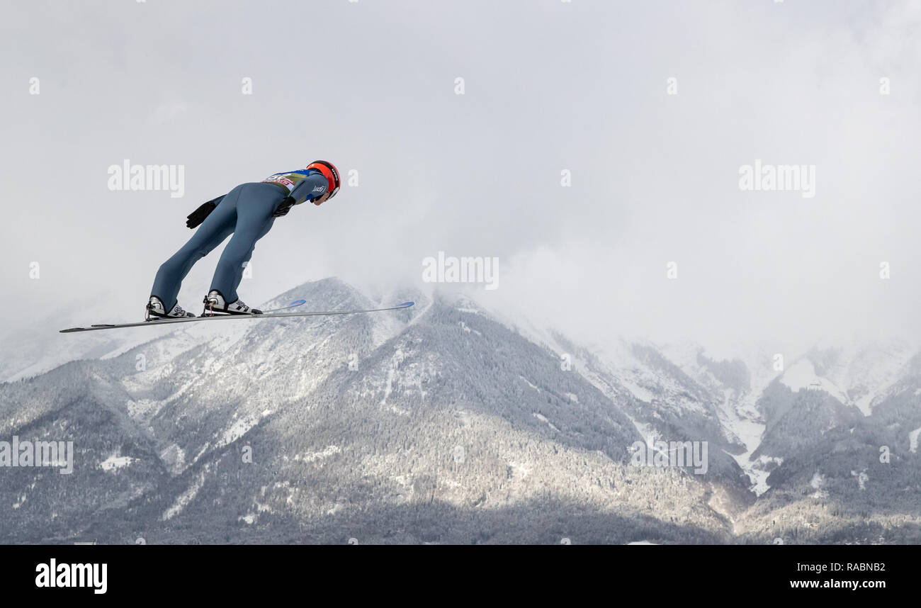 Innsbruck, Austria. 03rd Jan, 2019. Nordic skiing/ski jumping: World ...