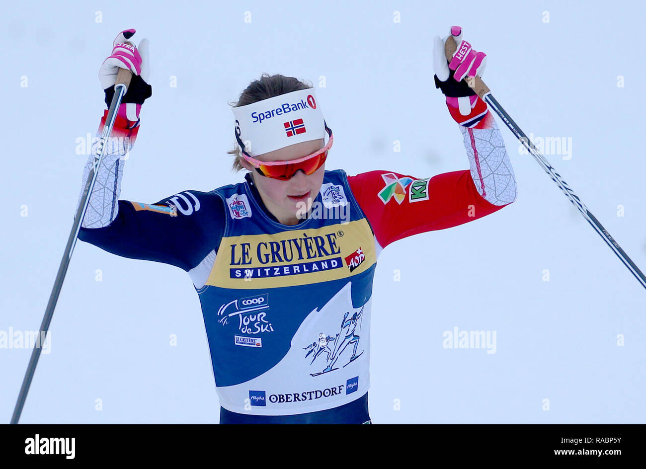 Oberstdorf, Germany. 03rd Jan, 2019. Nordic skiing/cross-country skiing: World Cup, Tour de Ski ...