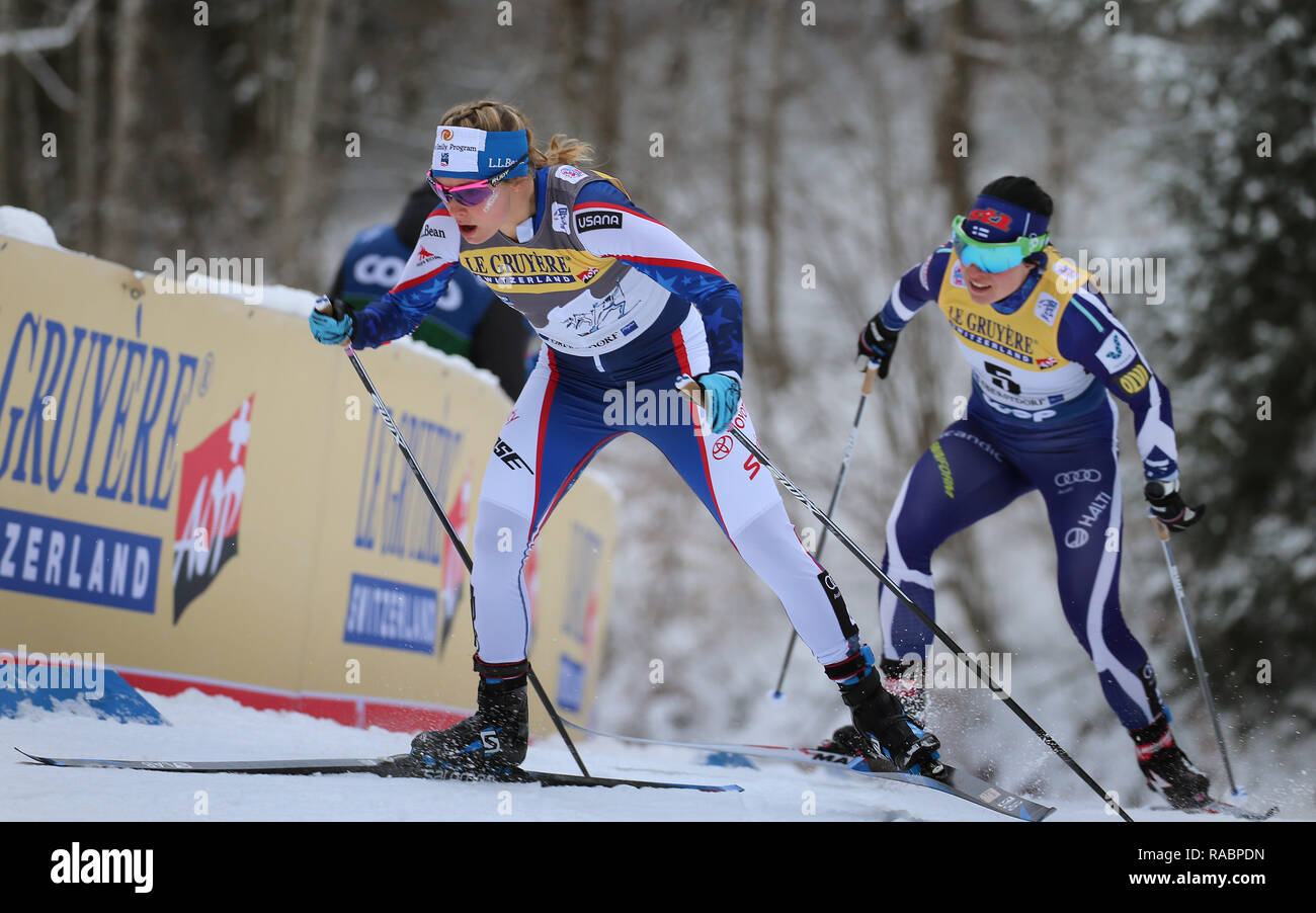Oberstdorf, Germany. 03rd Jan, 2019. Nordic skiing/cross-country skiing: World Cup, Tour de Ski ...