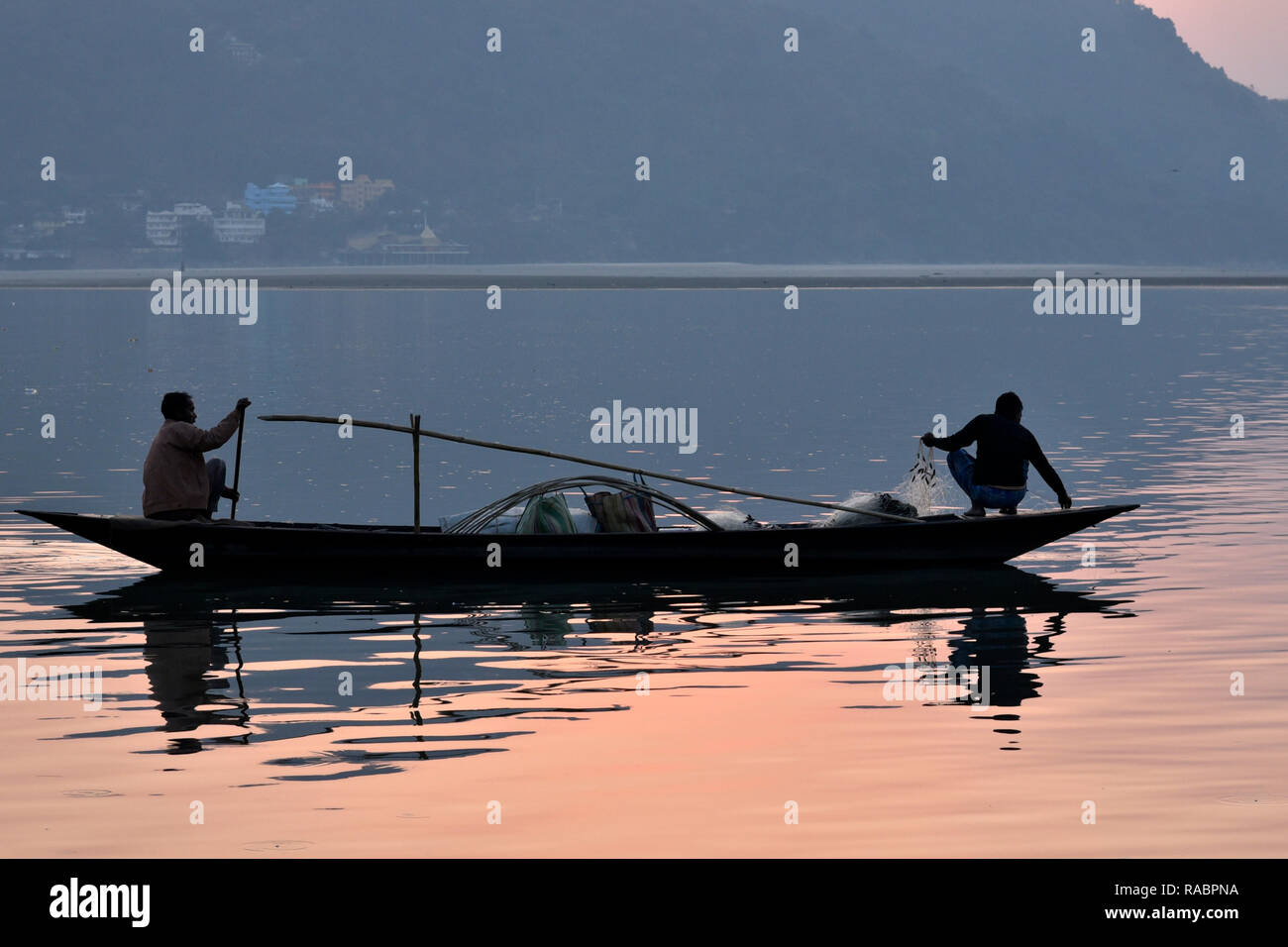 Assam majuli fishing hi-res stock photography and images - Alamy