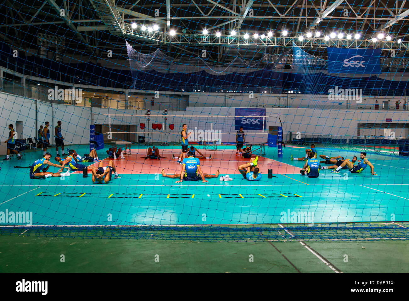 Rio De Janeiro, Brazil. 03rd Jan, 2019. RJ holds their first training ...