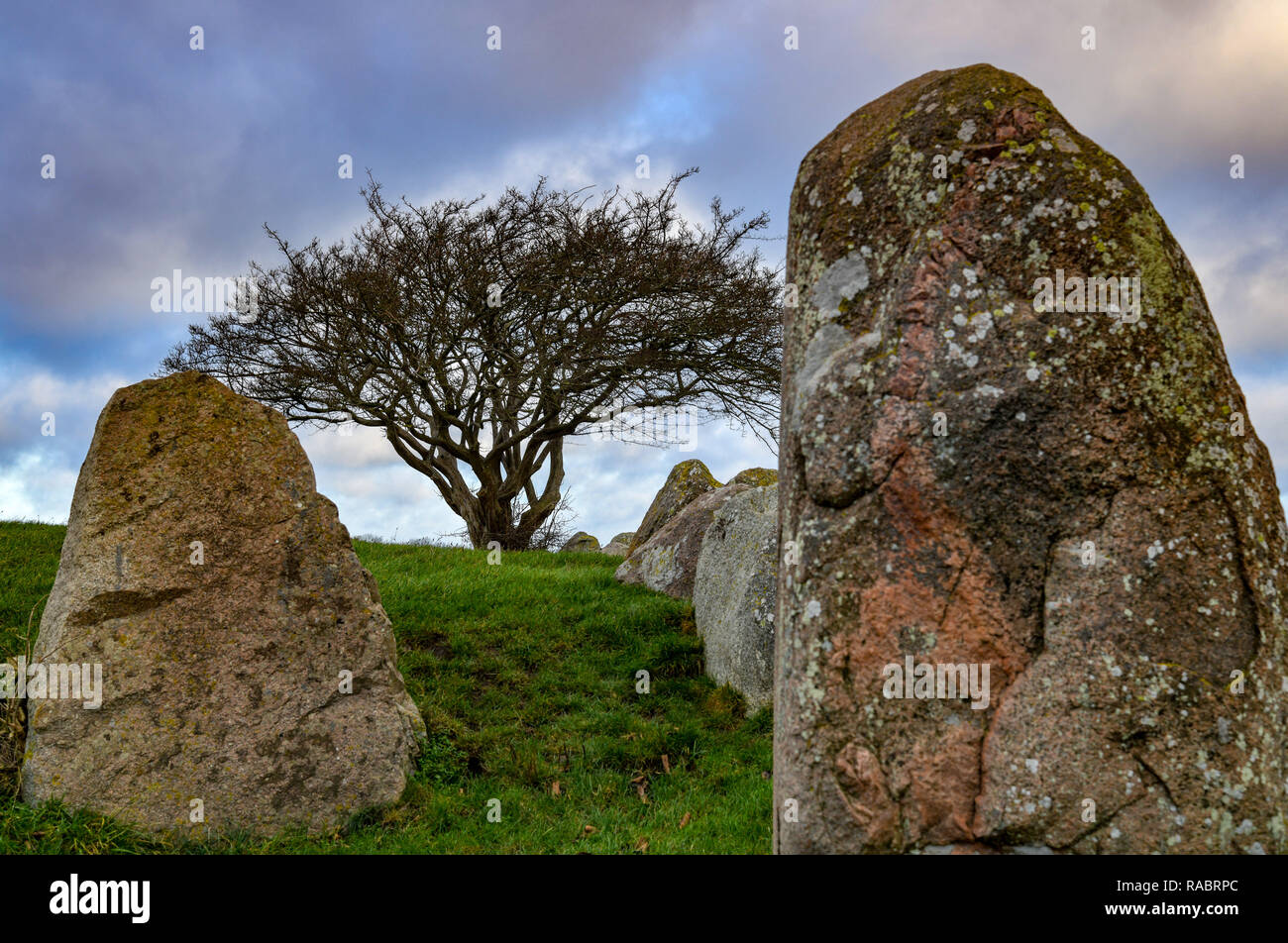 Altenkirchen, Germany. 30th Dec, 2018. The Nobbin grave, also known as ...