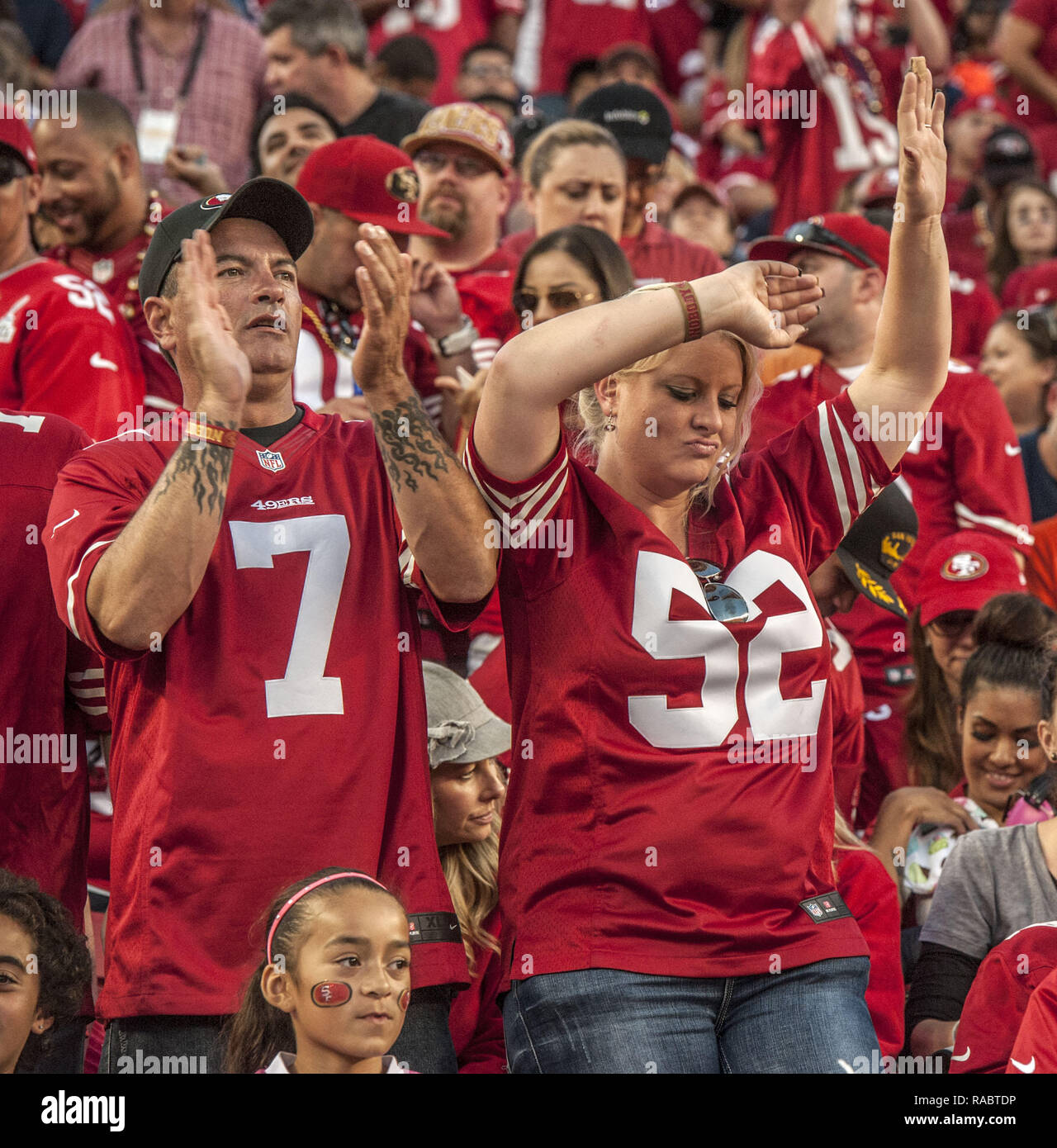 San francisco 49er fans hi-res stock photography and images - Alamy
