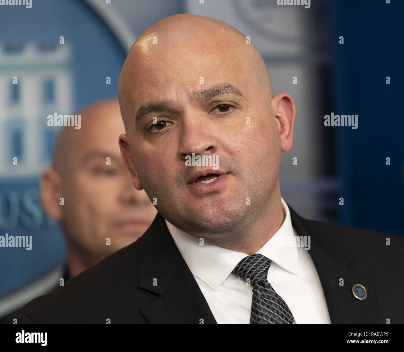 Washington, District of Columbia, USA. 3rd Jan, 2019. Hector Garza ...