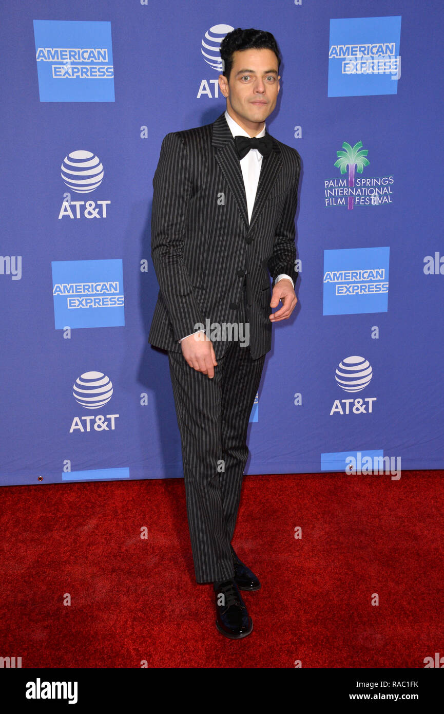 Palm Springs, California, USA. 3rd January, 2019. Rami Malek at the ...