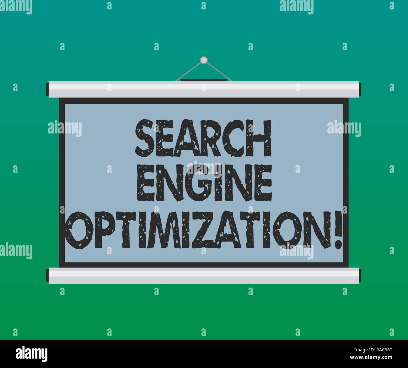 Handwriting Text Search Engine Optimization Concept Meaning Maximizing The Number Of Visitors