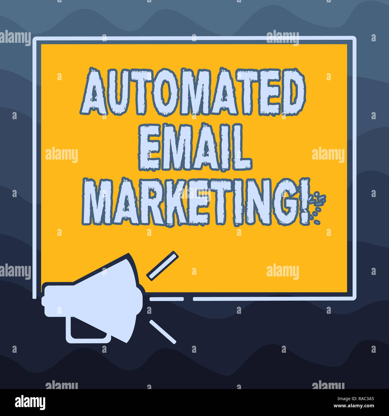 Writing note showing Automated Email Marketing. Business photo ...