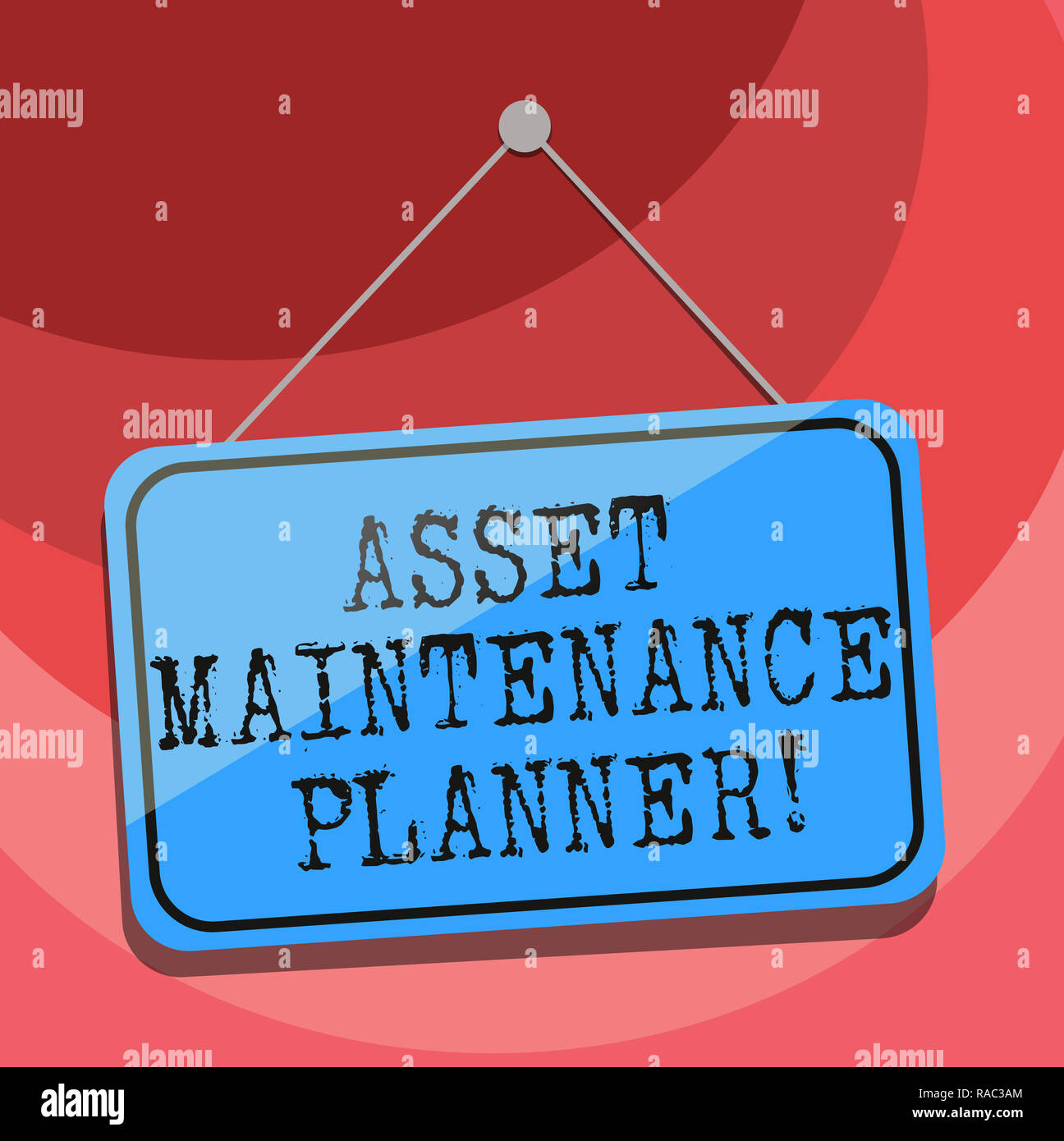 Text sign showing Asset Maintenance Planner. Conceptual photo Ability ...