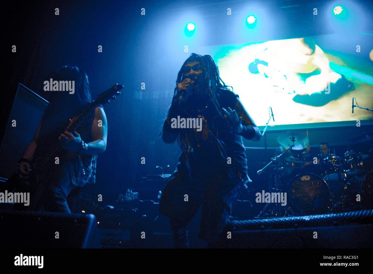 Ministry live at O2 ritz Manchester 2016 Stock Photo - Alamy
