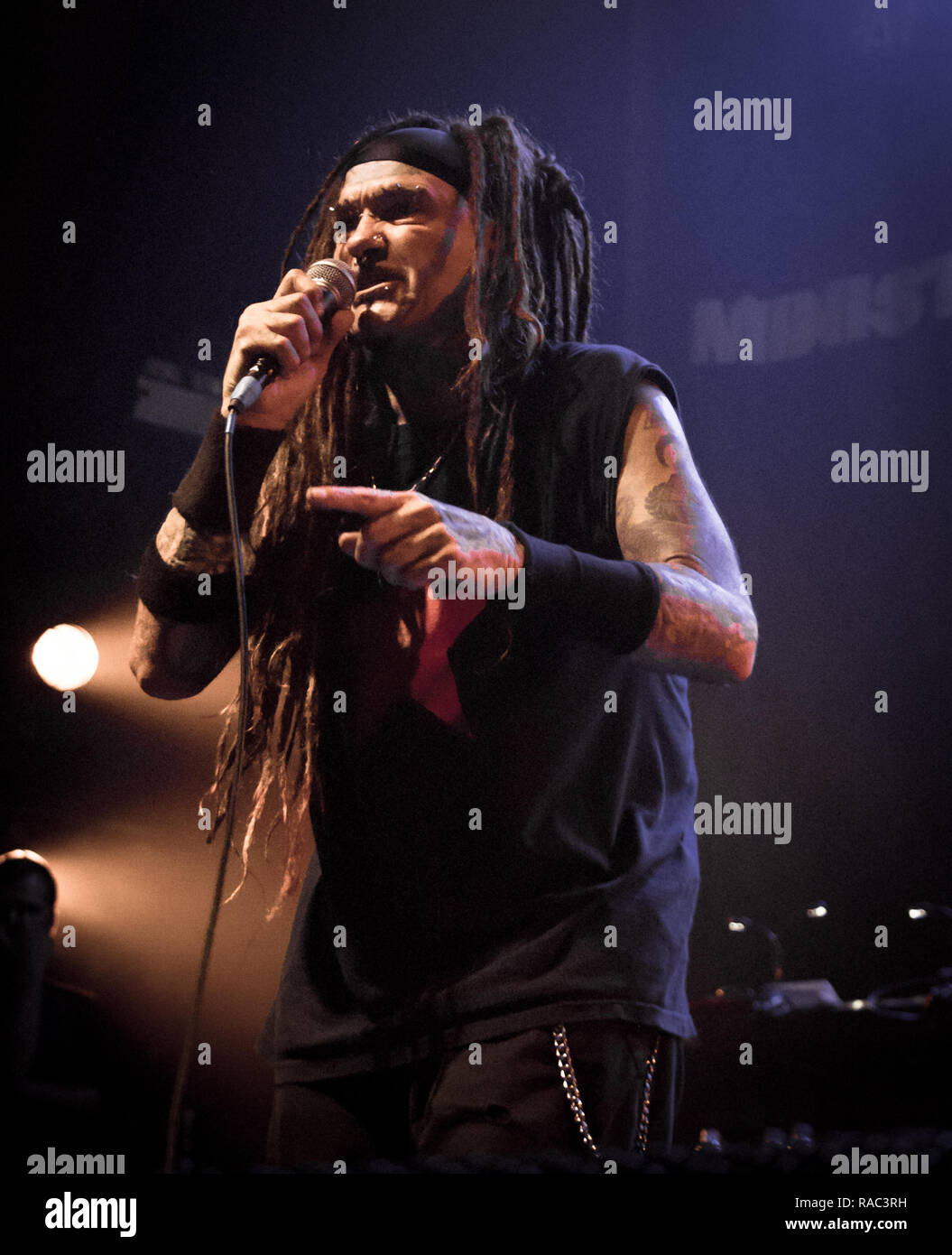 Ministry live at O2 ritz Manchester 2016 Stock Photo - Alamy