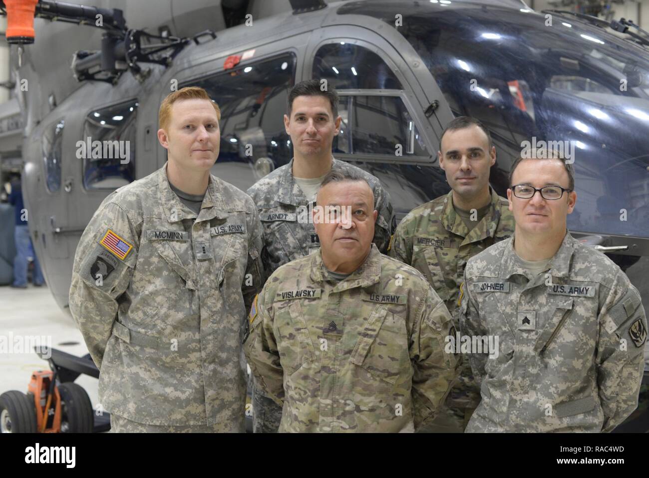 NC Army National Guard LUH-72 Lakota crew, based in Morrisville, NC in ...