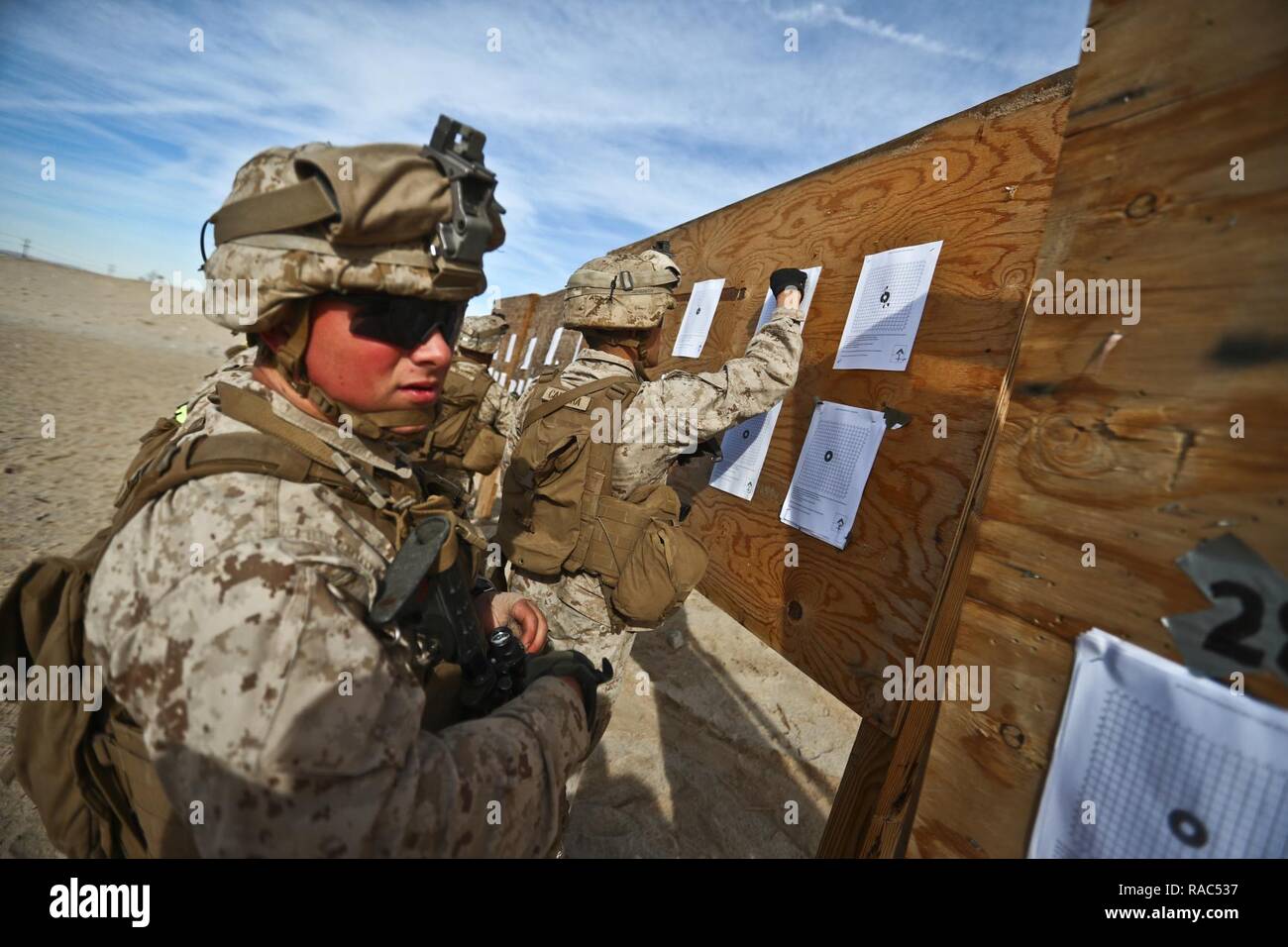 Marines assigned to Alpha Company, 1st Battalion, 3rd Marine Regiment ...