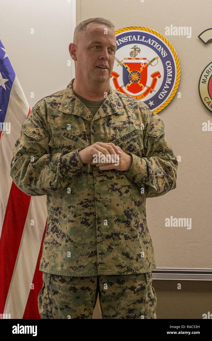 U.S. Marine Corps Brig. Gen. Kevin J. Killea, commanding general ...