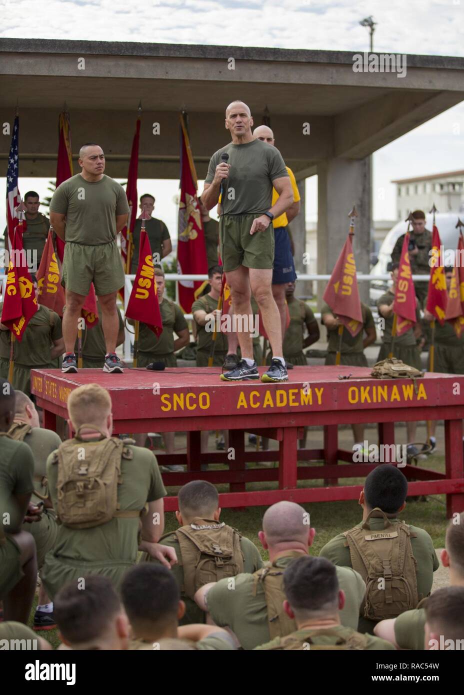 U.S. Marine Corps Maj. Gen. Richard L. Simcock II, commanding officer ...