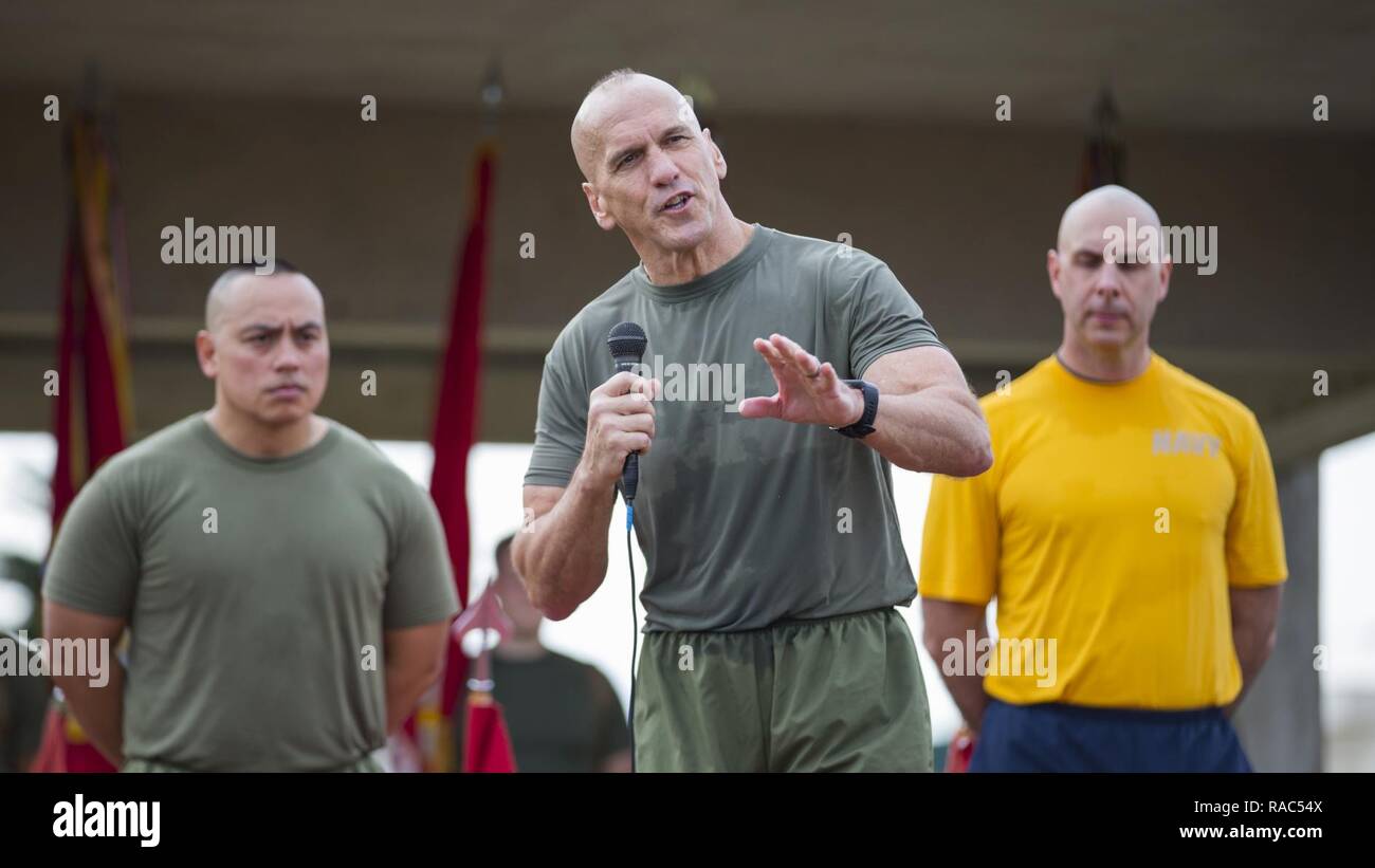 U.S. Marine Corps Maj. Gen. Richard L. Simcock II, commanding officer ...