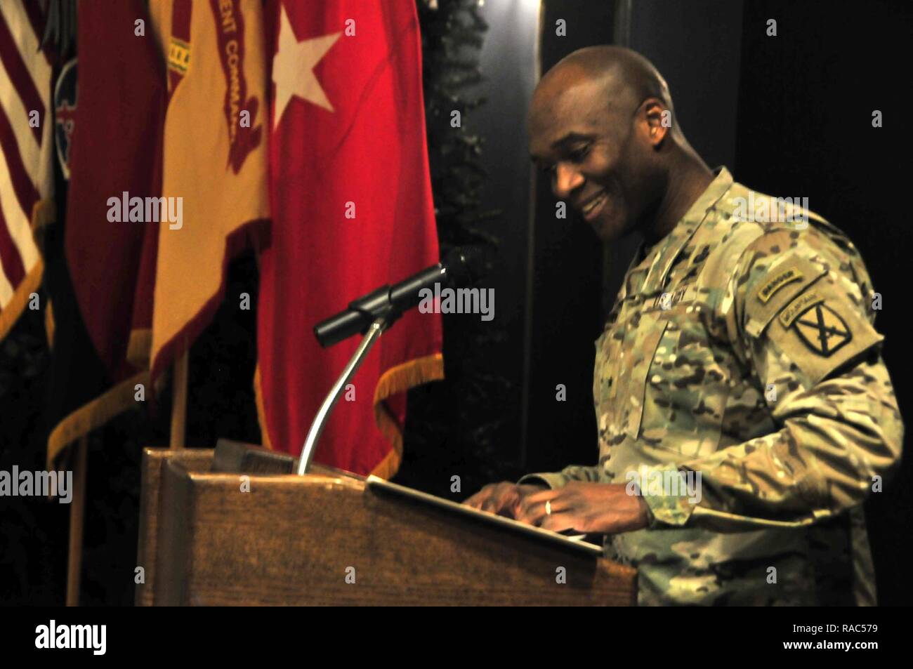 Brig. Gen. Xavier Brunson, 10th Mountain Division (LI) Deputy ...