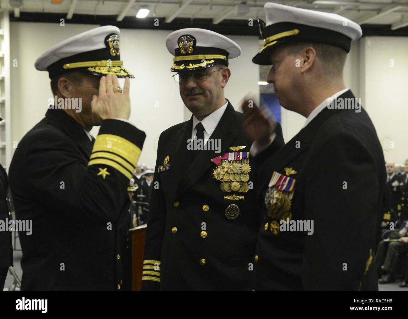 NAVAL BASE KITSAP-BREMERTON, Wash. (Jan. 12, 2017) – Capt. Kevin Lenox ...