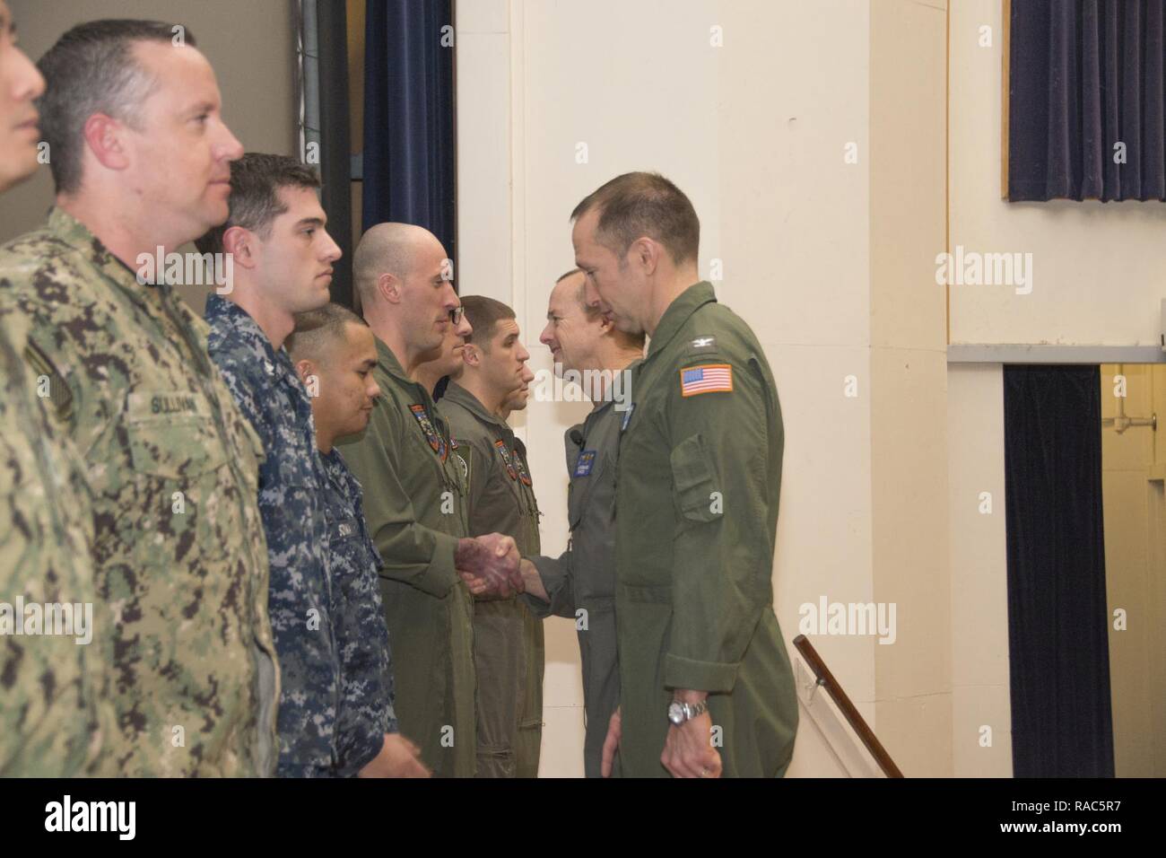 OAK HARBOR, Wash. (Jan. 11, 2017) Vice Adm. Mike Shoemaker, Commander ...