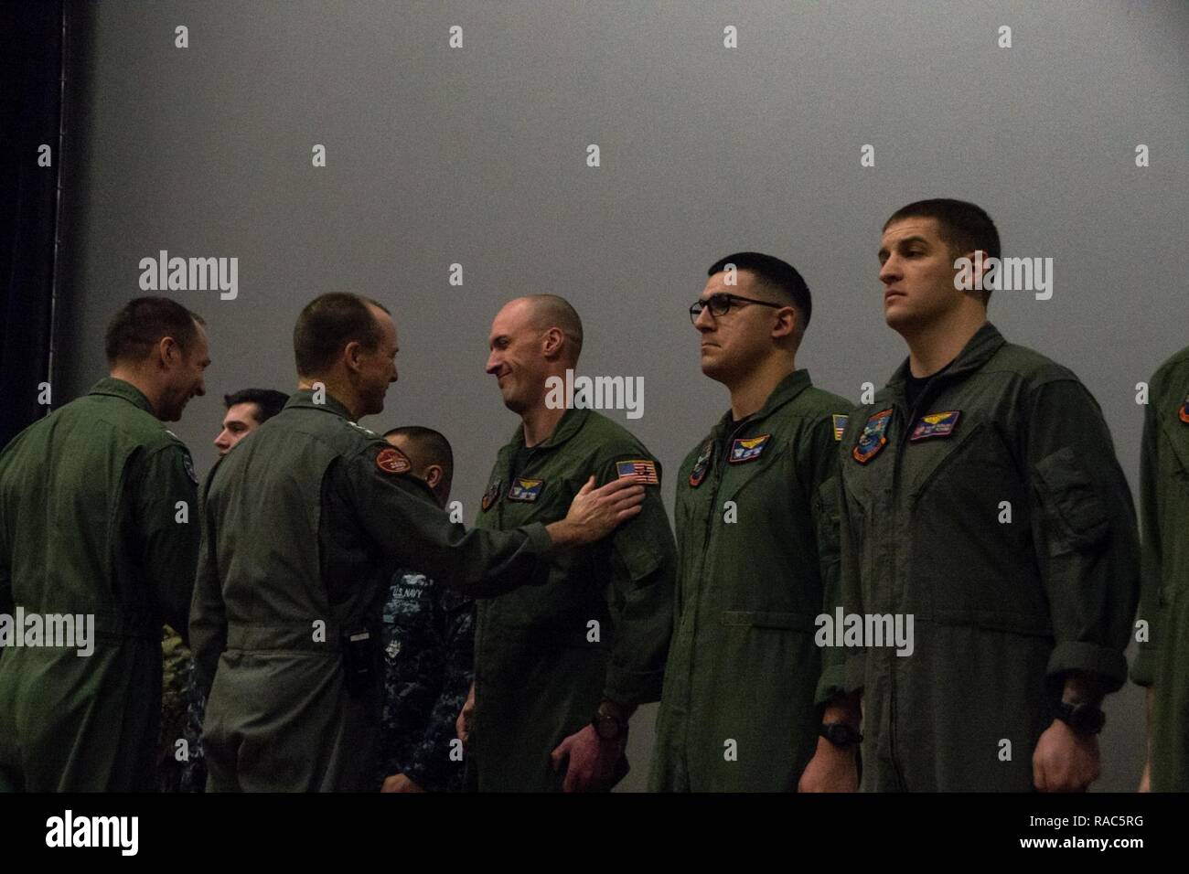OAK HARBOR, Wash. (Jan. 11, 2017) Vice Admiral Mike Shoemaker ...