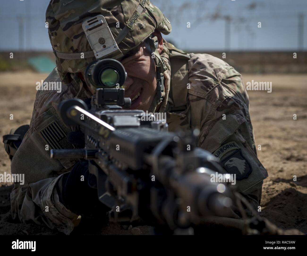 U.S. Army Soldiers from the C/1-327 IN, 1st Brigade, 101st Airborne ...