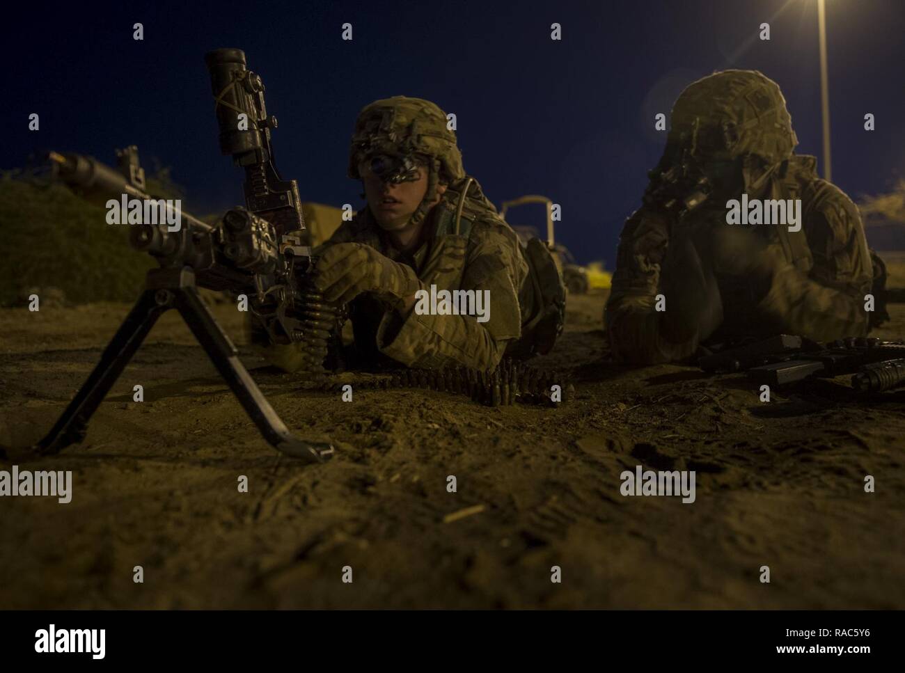 U.S. Army Soldiers from the C/1-327 IN, 1st Brigade, 101st Airborne ...