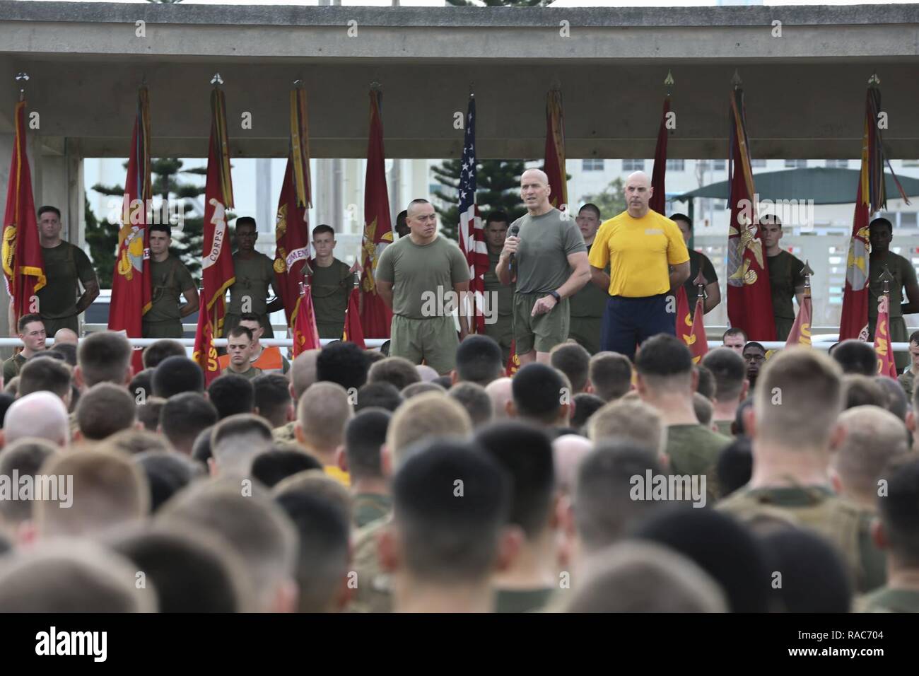 U.S. Marine Corps Maj. Gen. Richard L. Simcock II, commanding officer ...