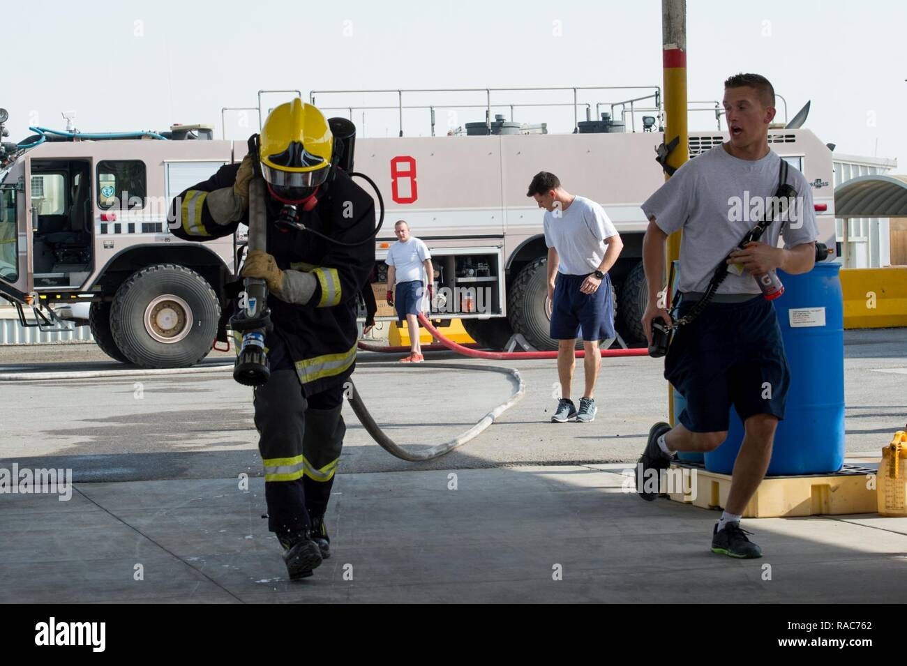 Fire fighting basic training hi-res stock photography and images - Alamy