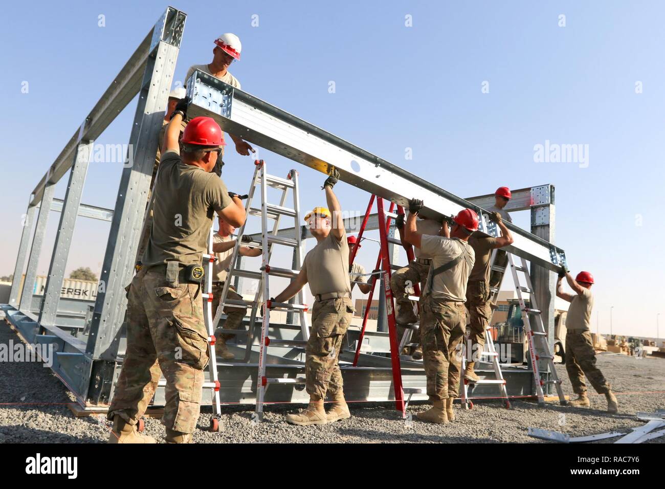 Soldiers from the 176th Engineer Brigade of the Texas Army National ...