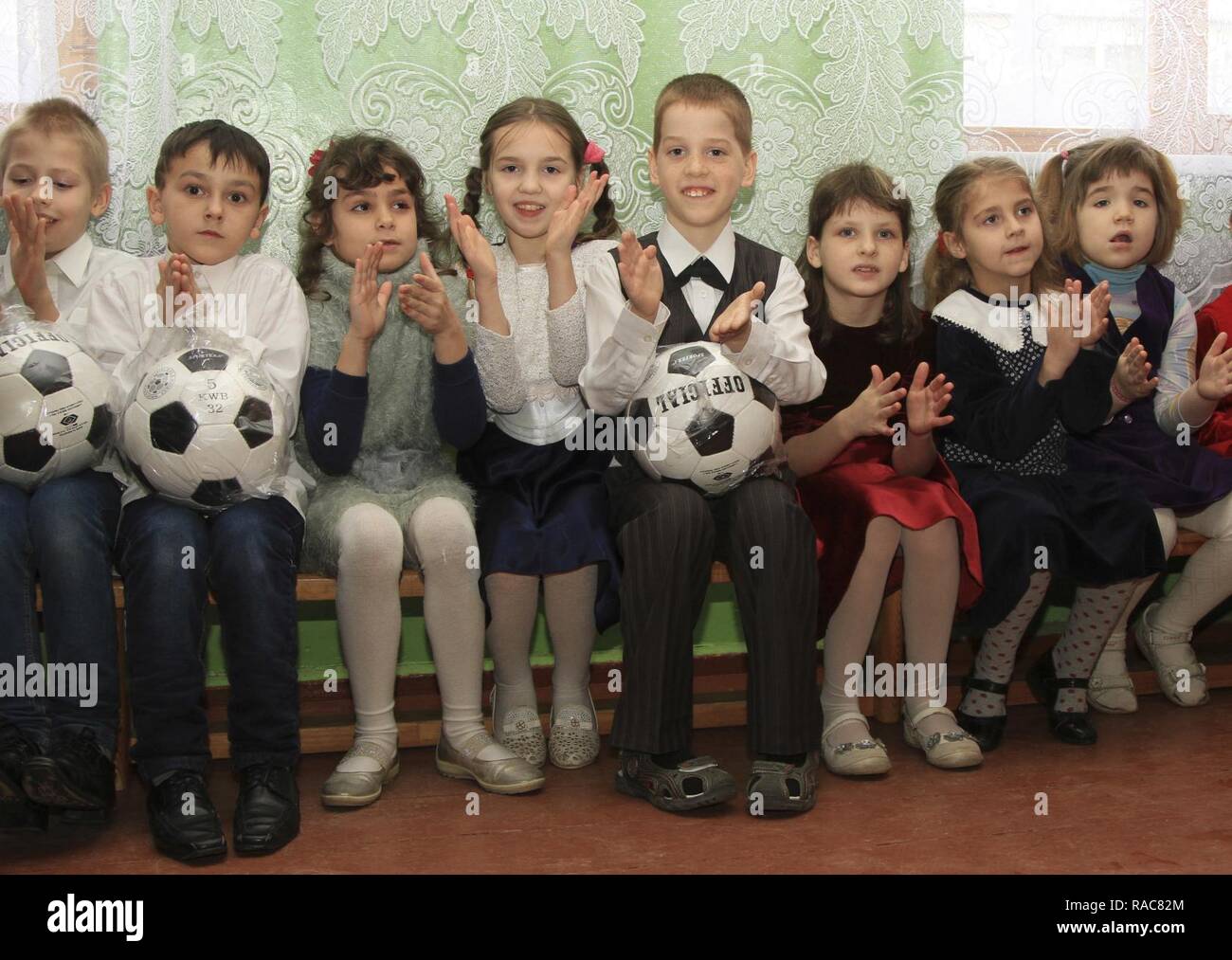 CAMP ADAZI, Latvia – Students at Bērzupes Special Needs Boarding School ...