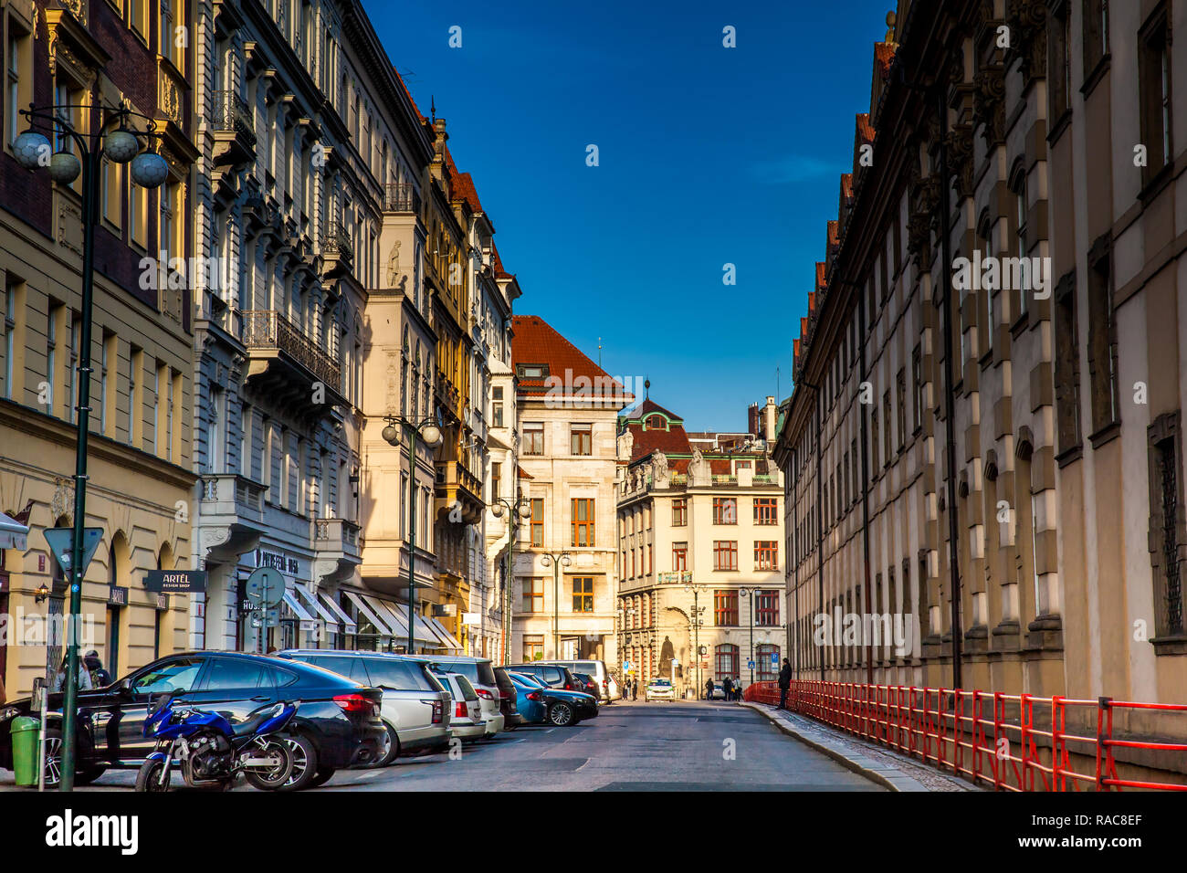 PRAGUE, CZECH REPUBLIC - APRIL, 2018: Beautiful architecture and ...
