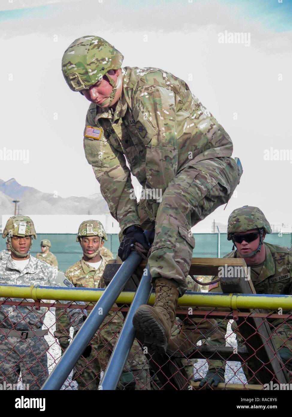Soldiers from Alpha Company, 1 Battalion 153 Infantry Regiment ...