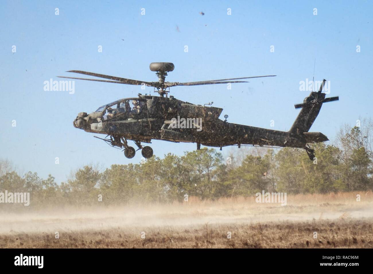 An AH-64 Apache assigned to 1st Attack Reconnaissance Battalion, 82nd ...